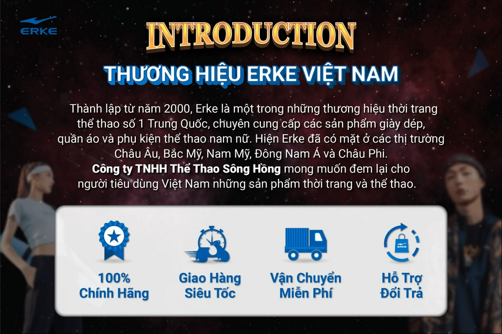 Erke Official Store - Cửa Hàng Online Chính Hãng | Shopee Việt Nam