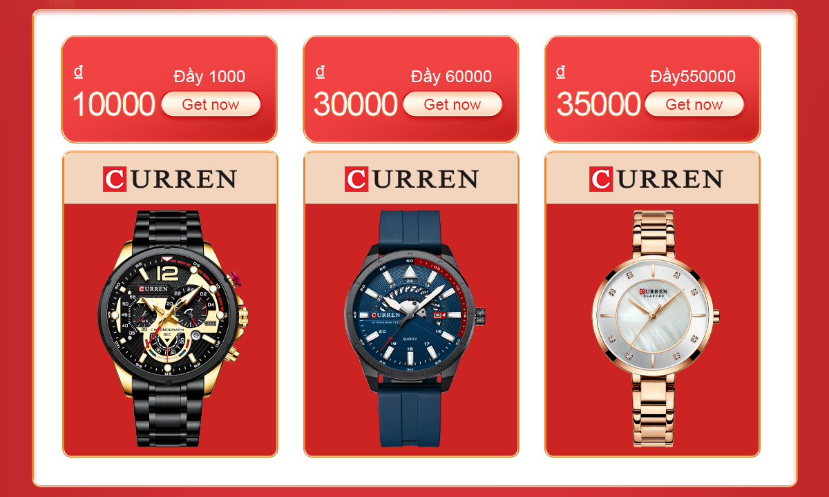 CURREN Official Store - Shopee Mall Online | Shopee Việt Nam