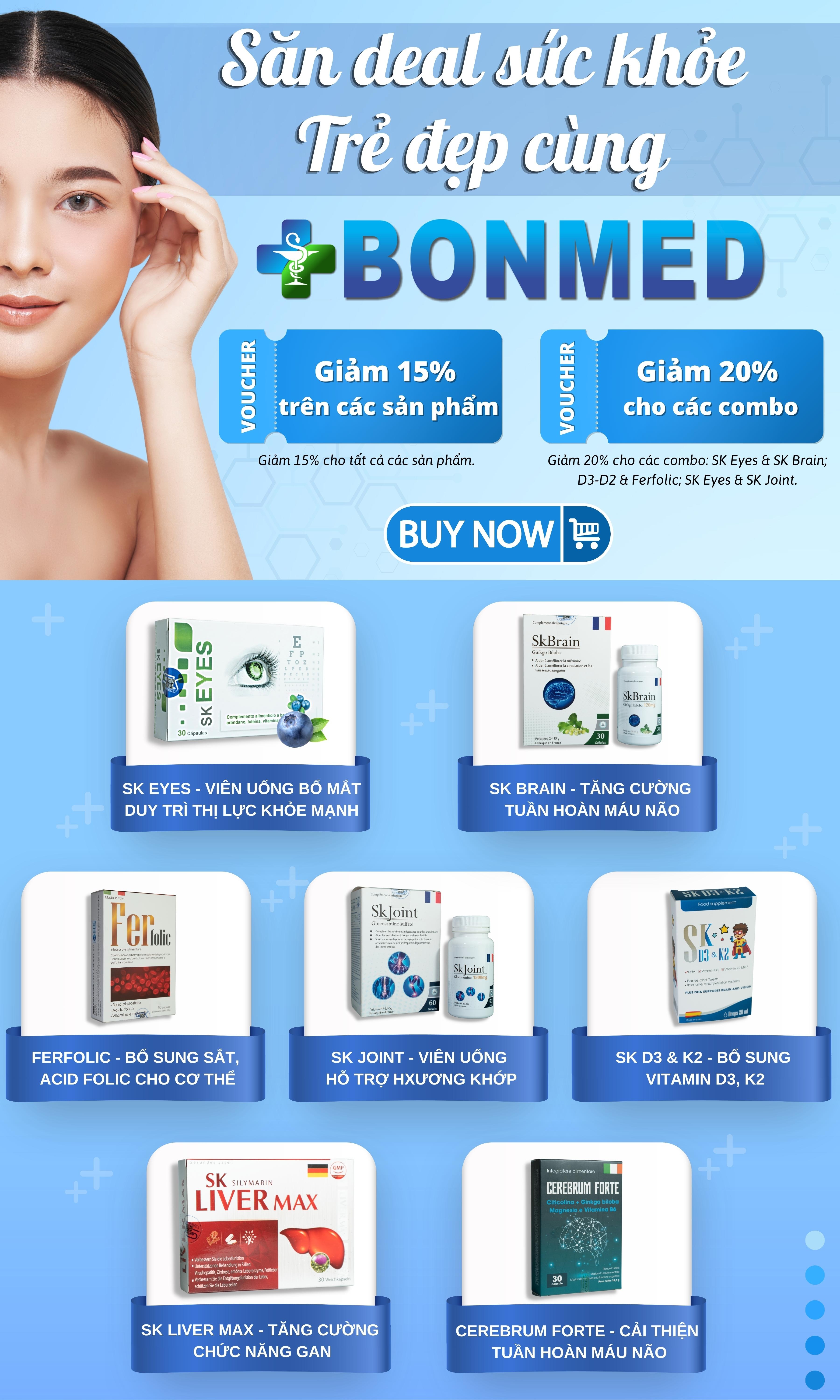 BONMED Dược Mỹ Phẩm, Cửa hàng trực tuyến | Shopee Việt Nam