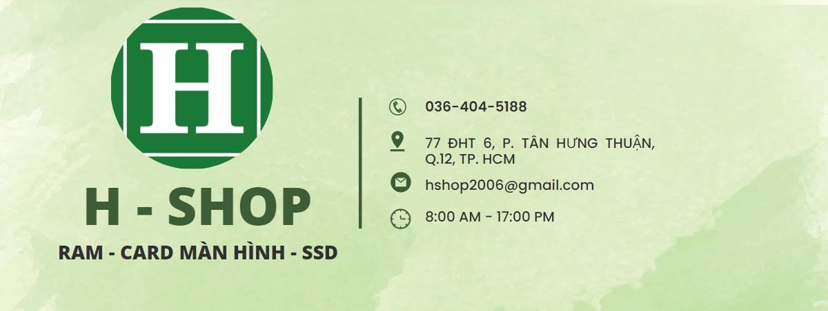 H SHOP vi tính & công nghệ, Cửa hàng trực tuyến | Shopee Việt Nam