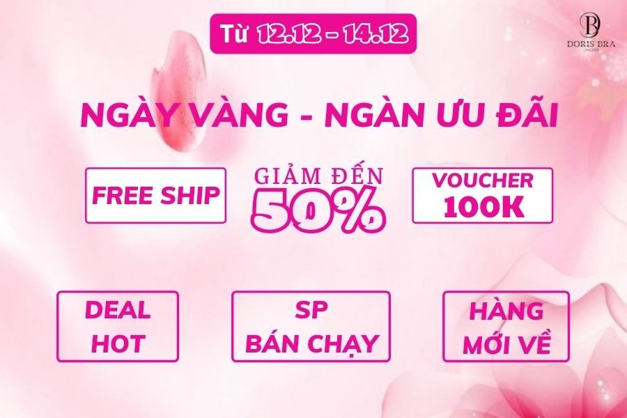DORIS BRA- LINGERIE, Cửa hàng trực tuyến | Shopee Việt Nam