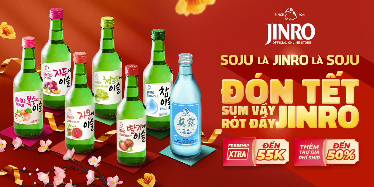 JINRO SOJU OFFICIAL, Cửa hàng trực tuyến | Shopee Việt Nam