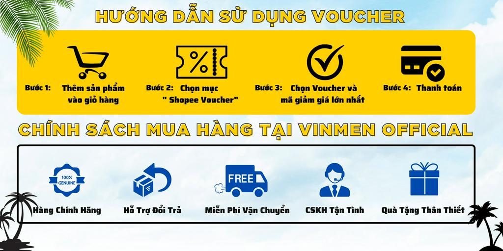 vinmen official - Shopee Mall Online | Shopee Việt Nam