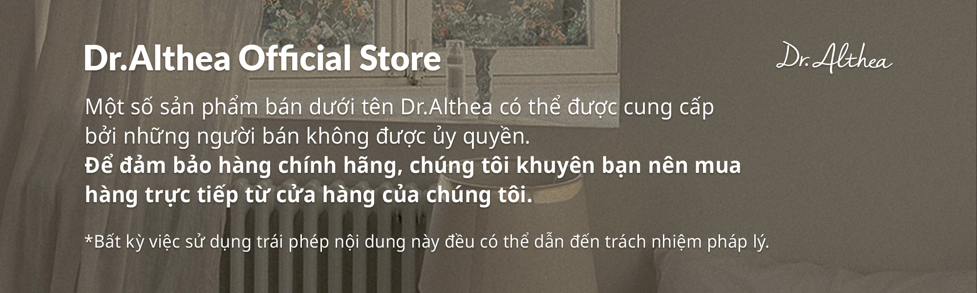 Dr.Althea Official Store_VN - Shopee Mall Online | Shopee Việt Nam