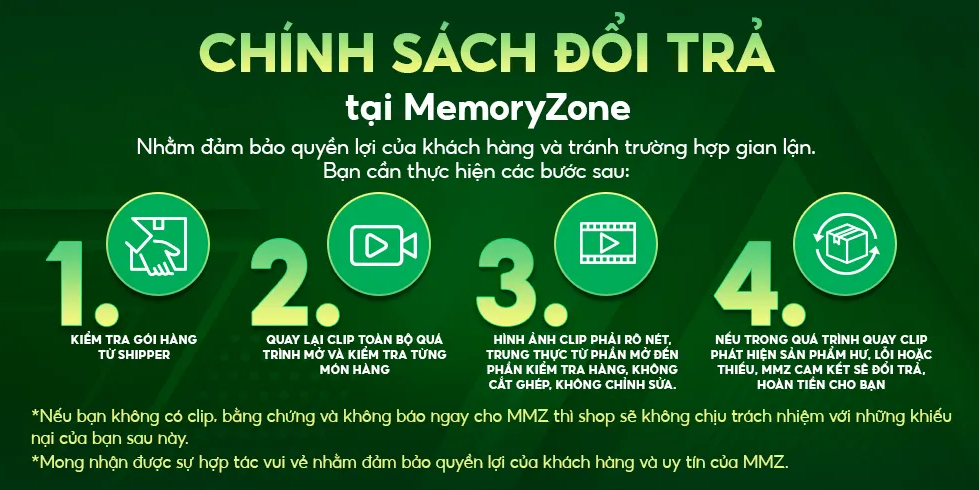 MemoryZone Official Store, Cửa hàng trực tuyến | Shopee Việt Nam
