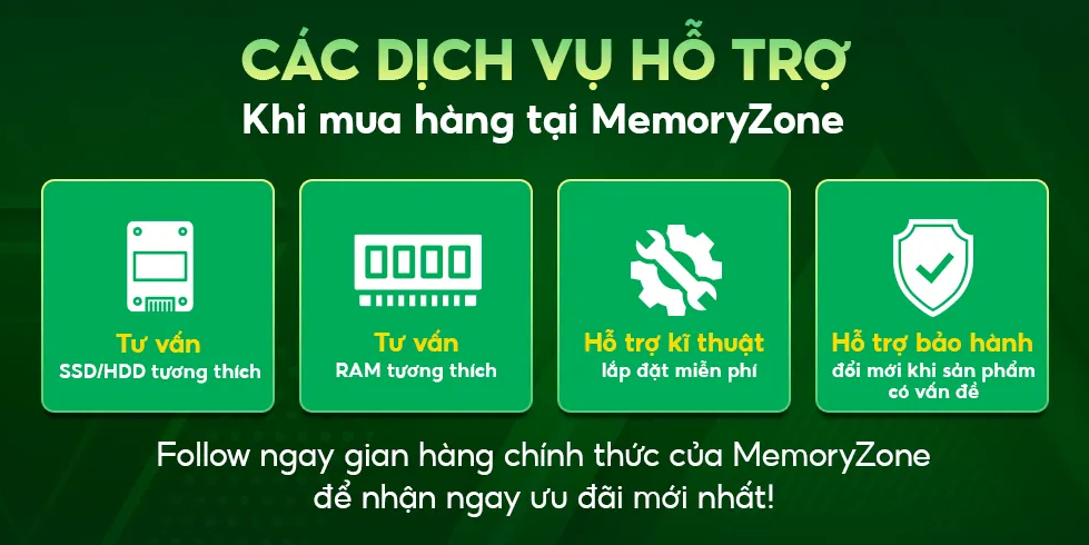 MemoryZone Official Store, Cửa hàng trực tuyến | Shopee Việt Nam