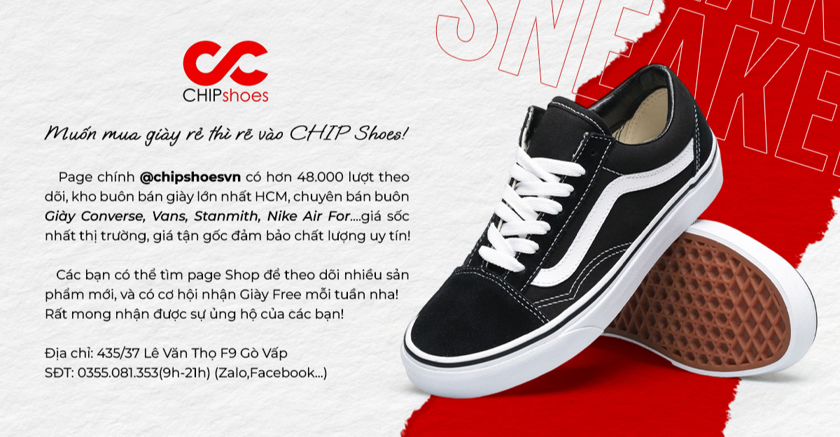 CHIP Shoes, Cửa hàng trực tuyến | Shopee Việt Nam