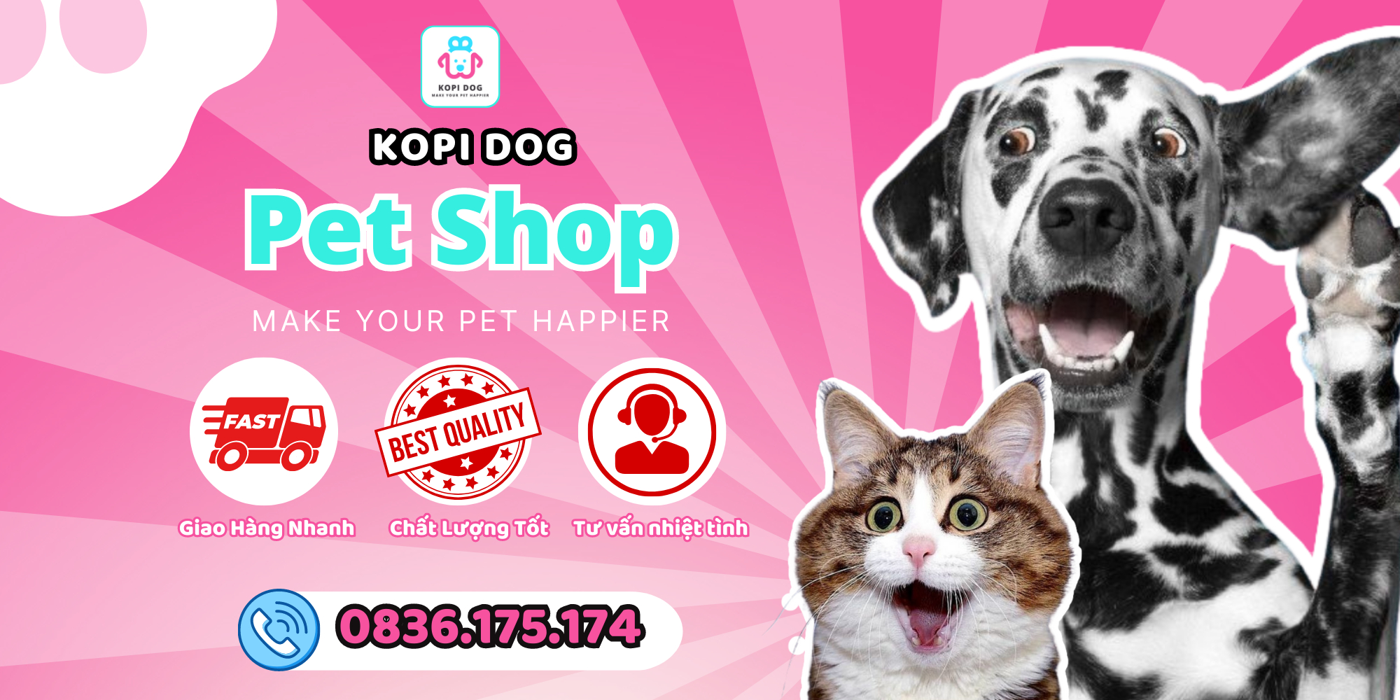 Kopi Dog, Cửa hàng trực tuyến | Shopee Việt Nam