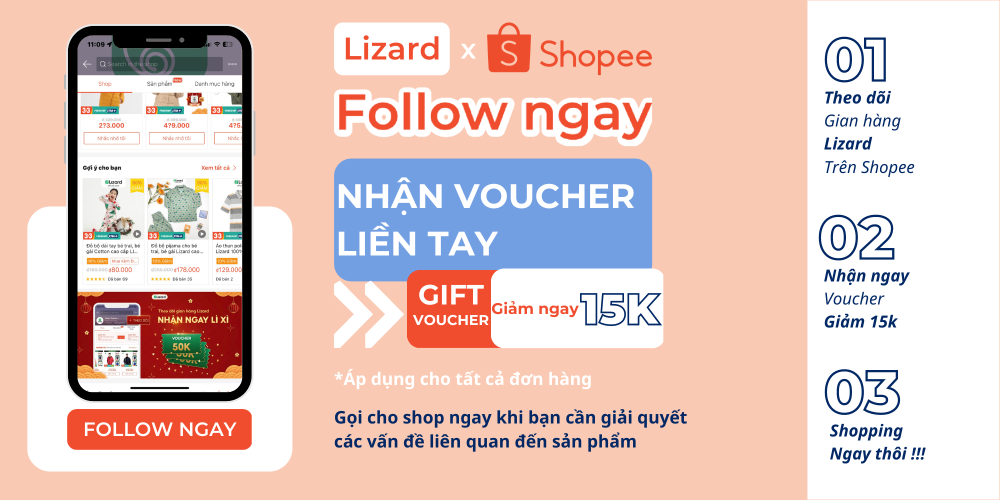 Lizard_official, Cửa hàng trực tuyến | Shopee Việt Nam