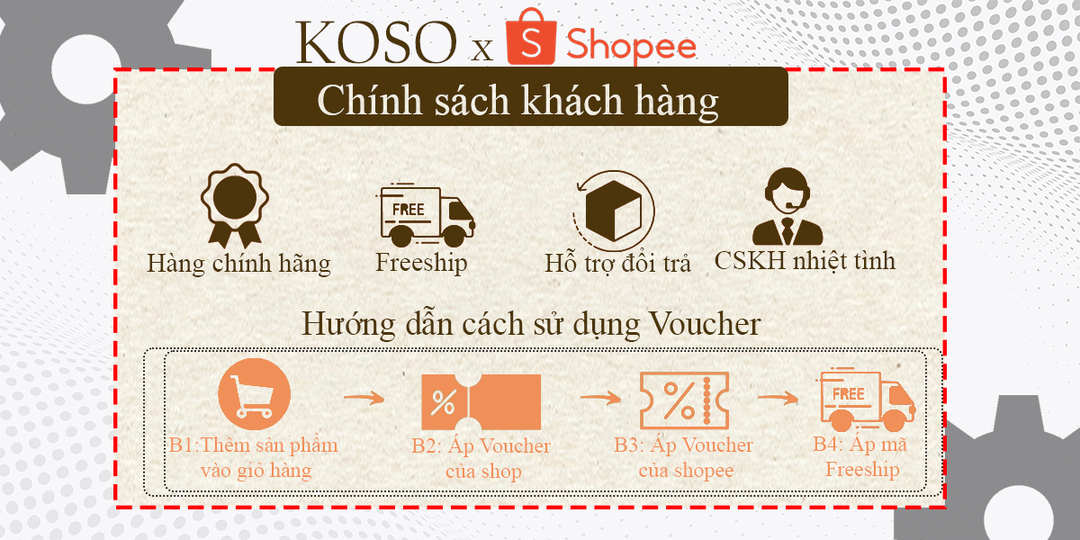 KOSO OFFICIAL, Cửa hàng trực tuyến | Shopee Việt Nam