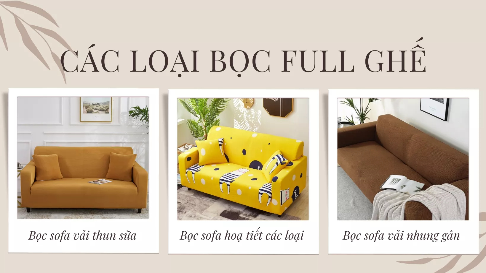 GOO Decor - Bọc Ghế Sofa, Cửa hàng trực tuyến | Shopee Việt Nam