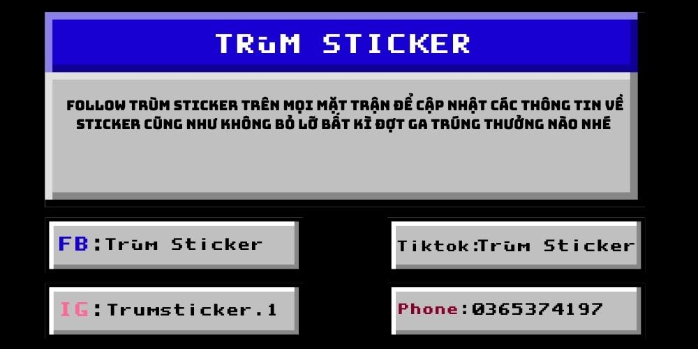 Trùm Stickers, Cửa hàng trực tuyến | Shopee Việt Nam