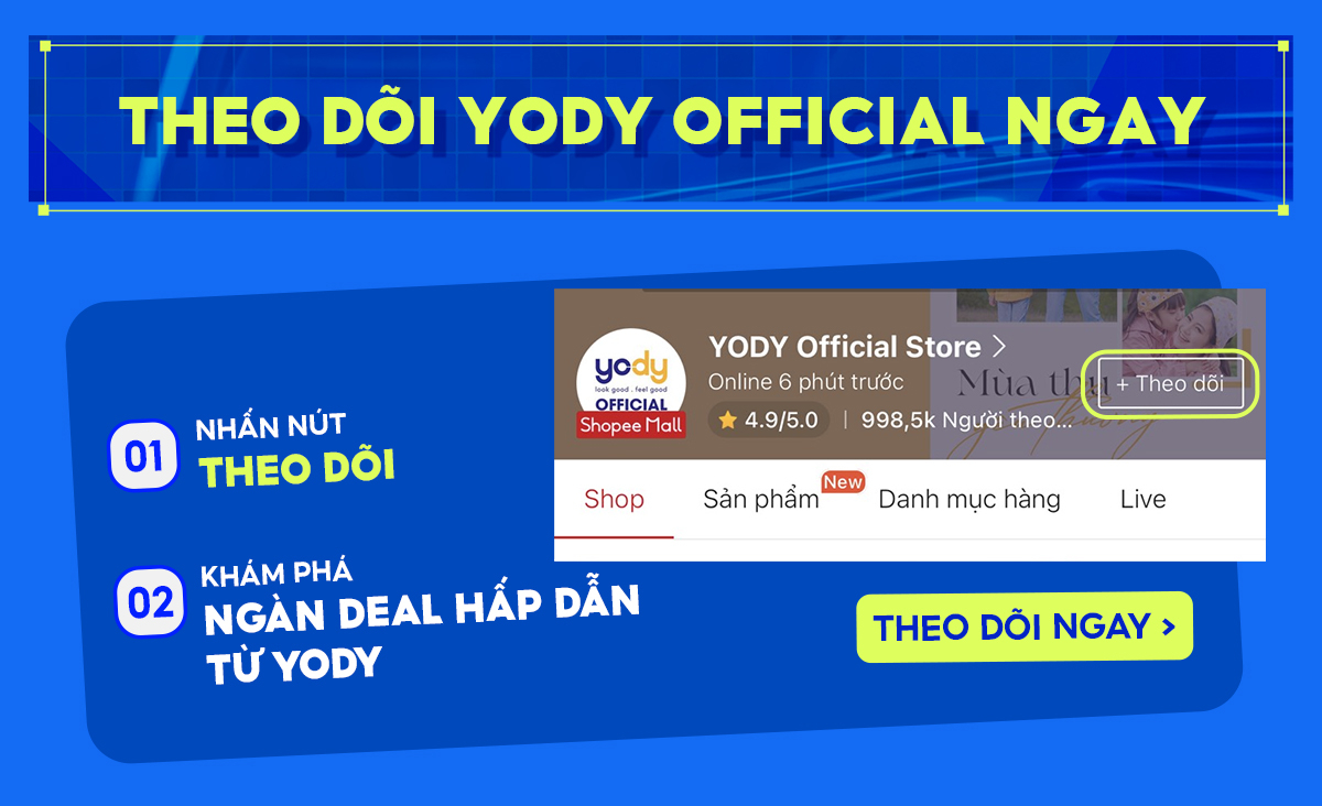YODY Official Store - Shopee Mall Online | Shopee Việt Nam