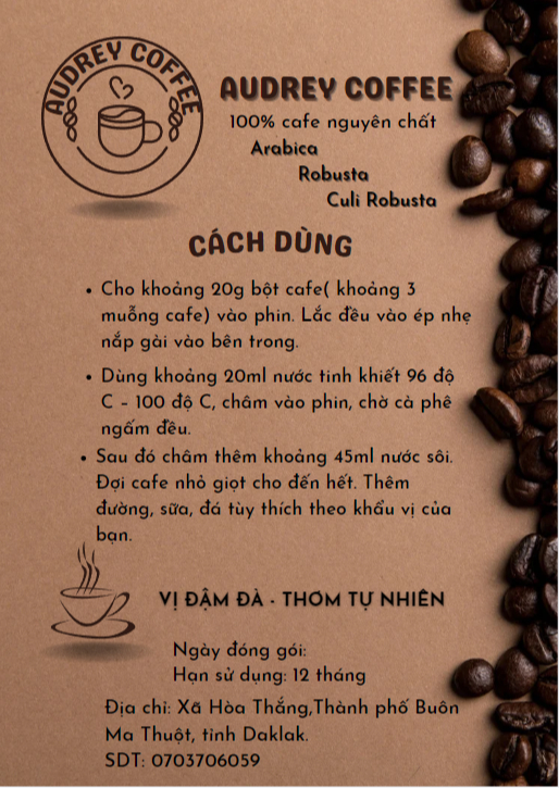 Audrey coffee, Cửa hàng trực tuyến | Shopee Việt Nam