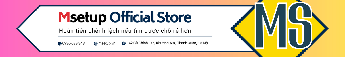 MSetup, Cửa hàng trực tuyến | Shopee Việt Nam