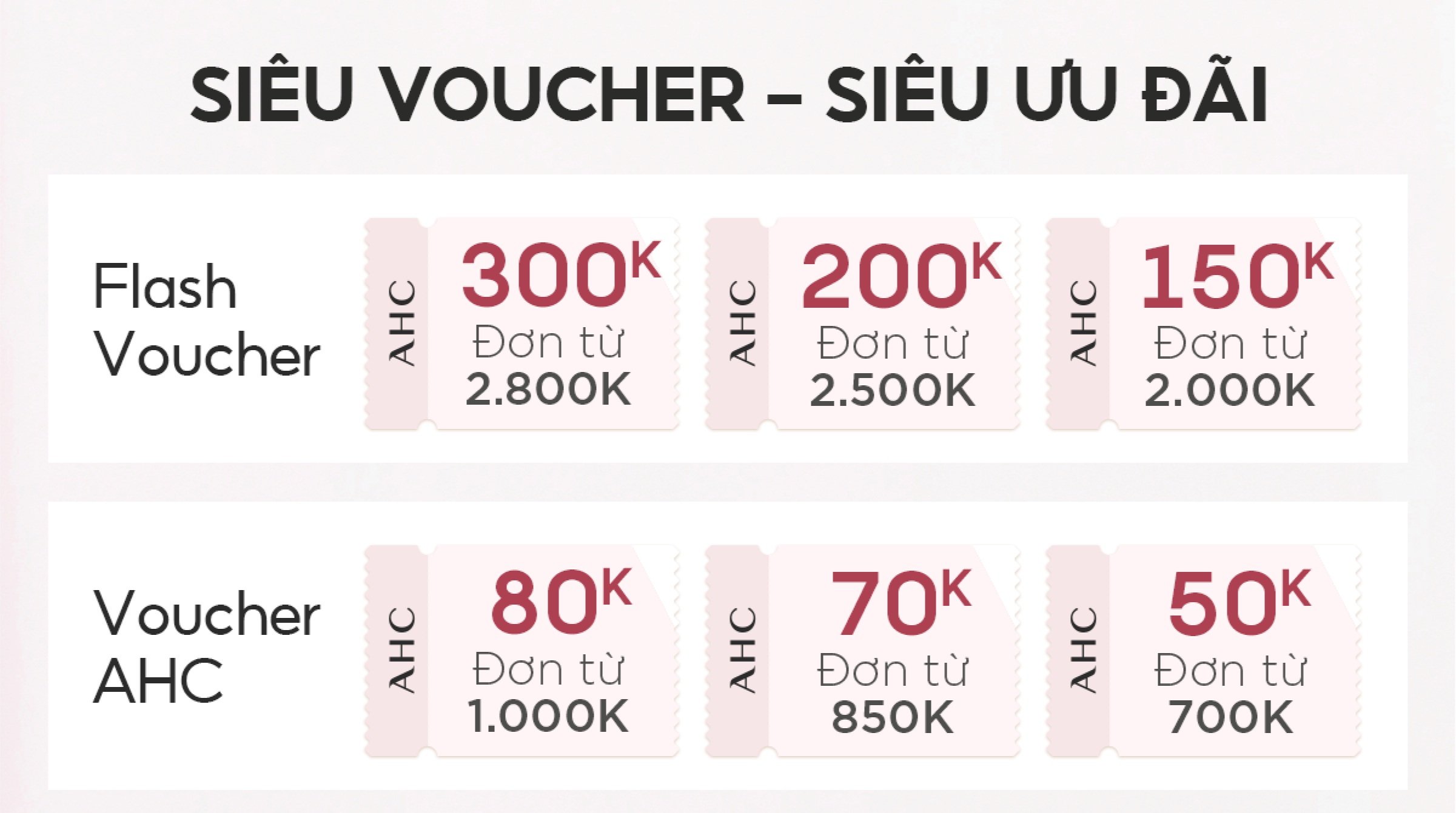 AHC Vietnam Official Store - Shopee Mall Online | Shopee Việt Nam