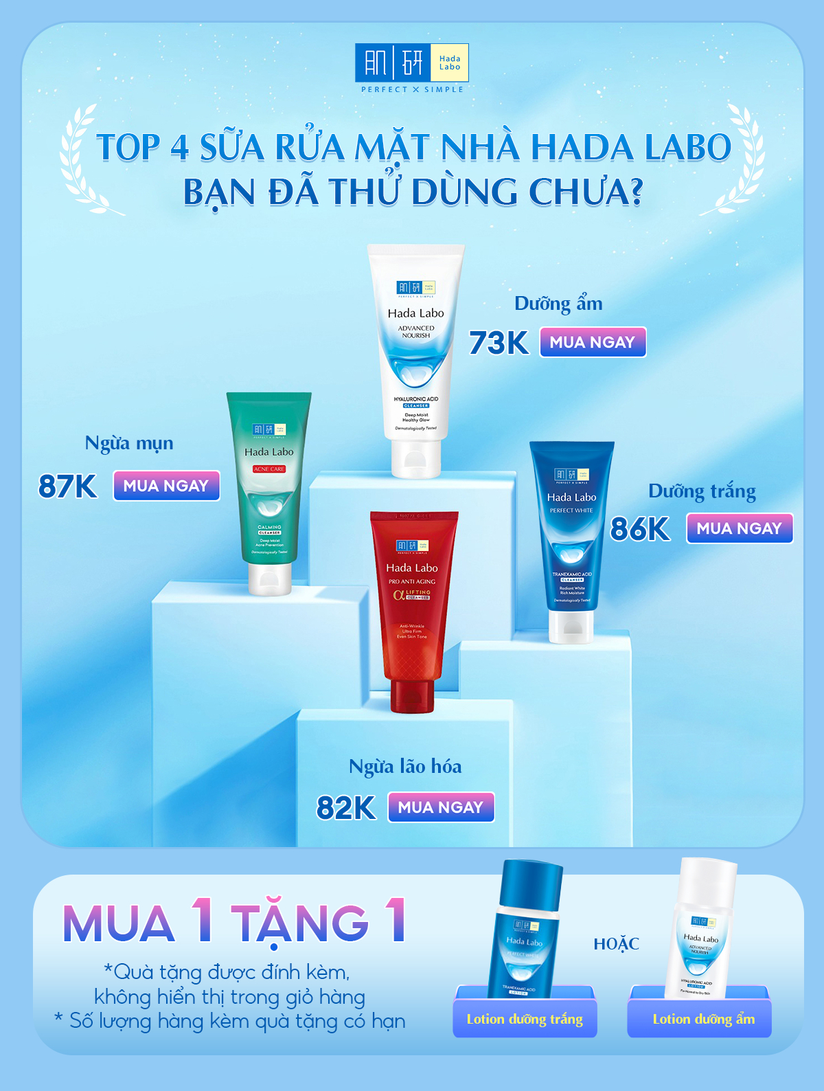 HADA LABO CHÍNH HÃNG - Shopee Mall Online | Shopee Việt Nam