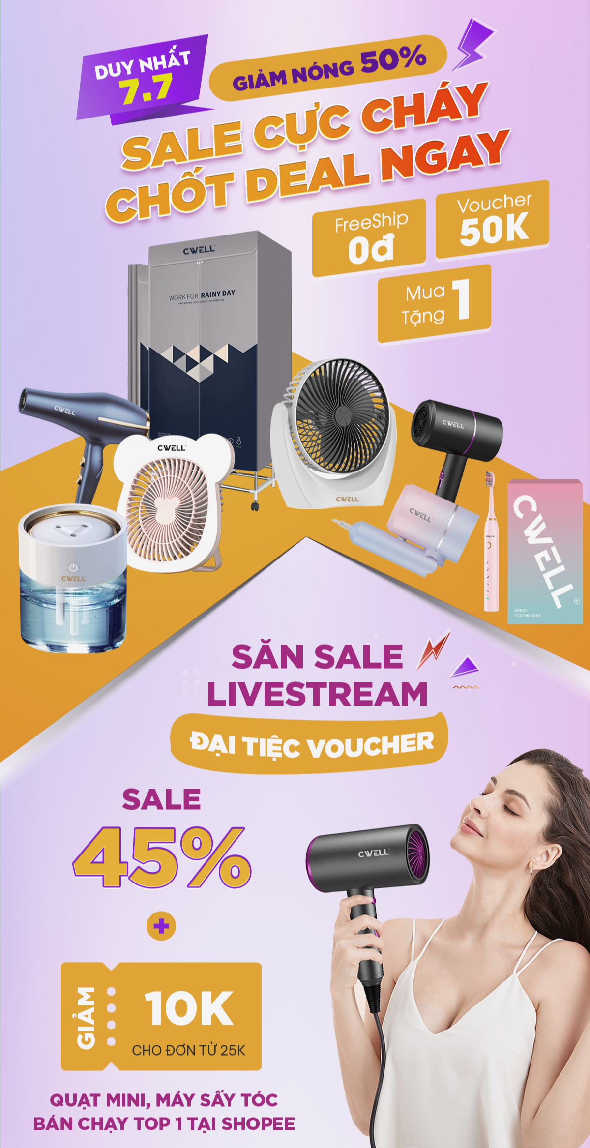 CWELL Official, Cửa hàng trực tuyến | Shopee Việt Nam