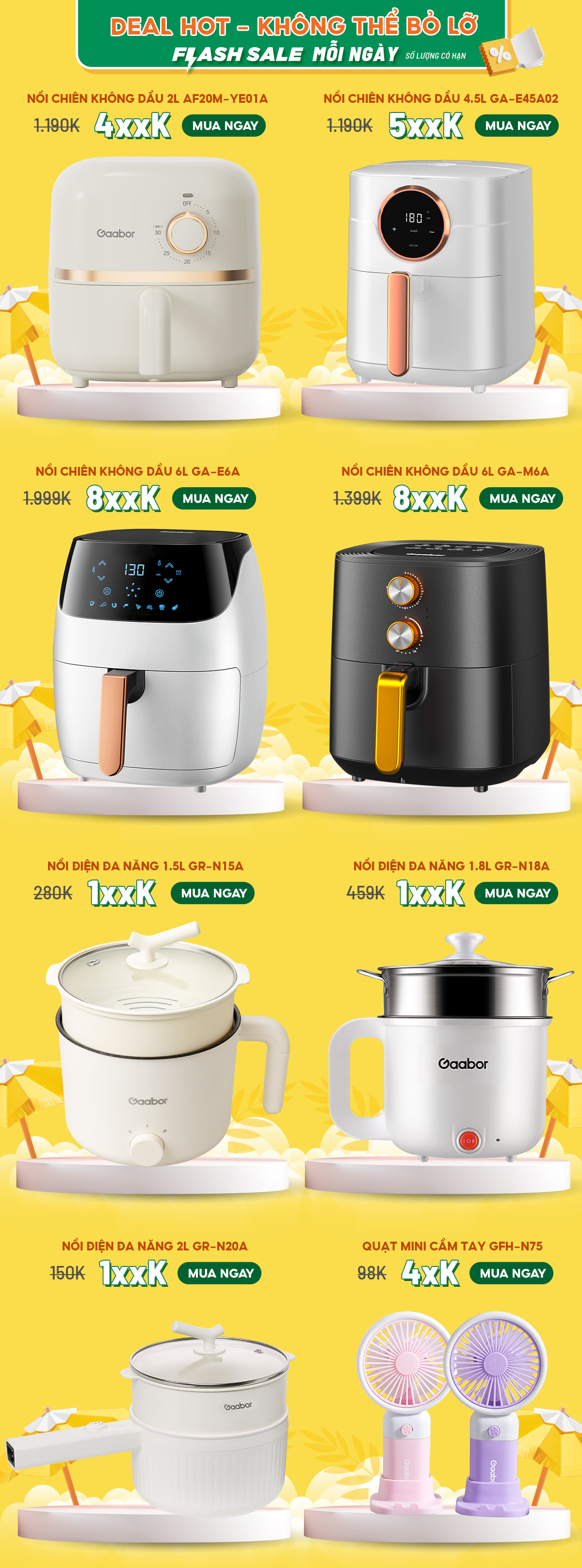 Gaabor Official Store - Shopee Mall Online | Shopee Việt Nam