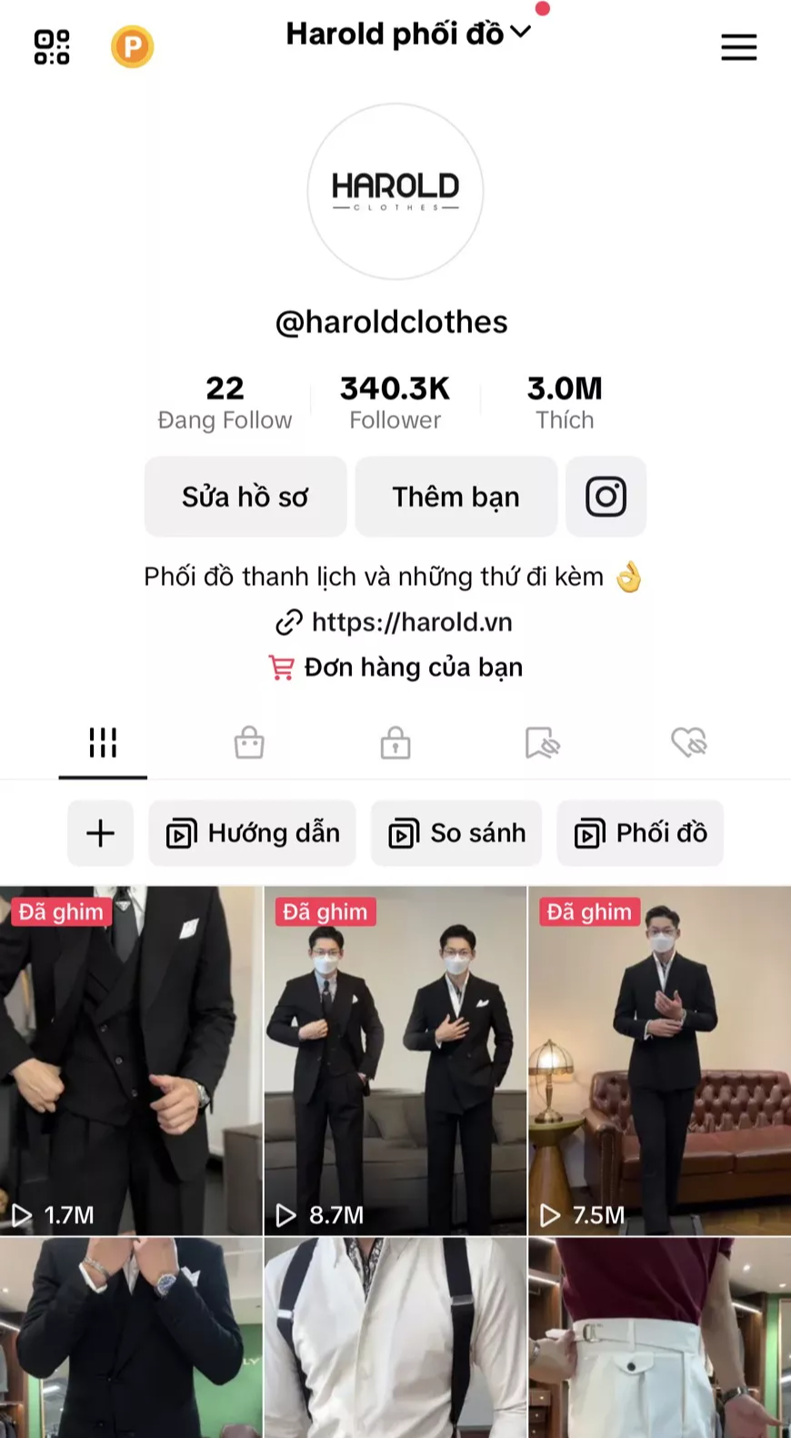 HAROLD Store - Shopee Mall Online | Shopee Việt Nam