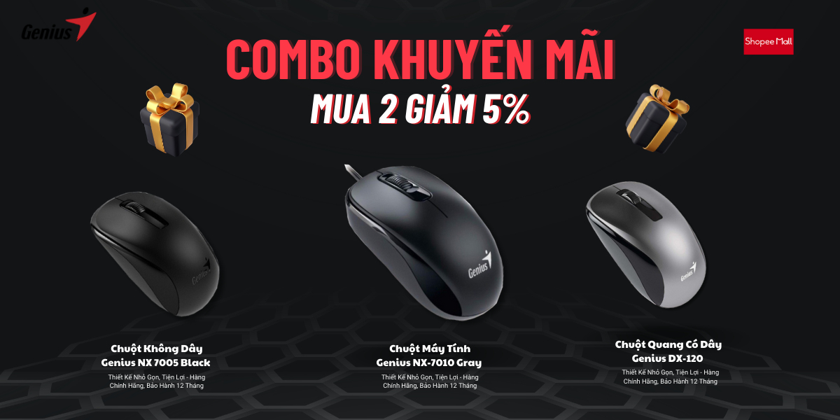 Genius Official Store - Shopee Mall Online | Shopee Việt Nam