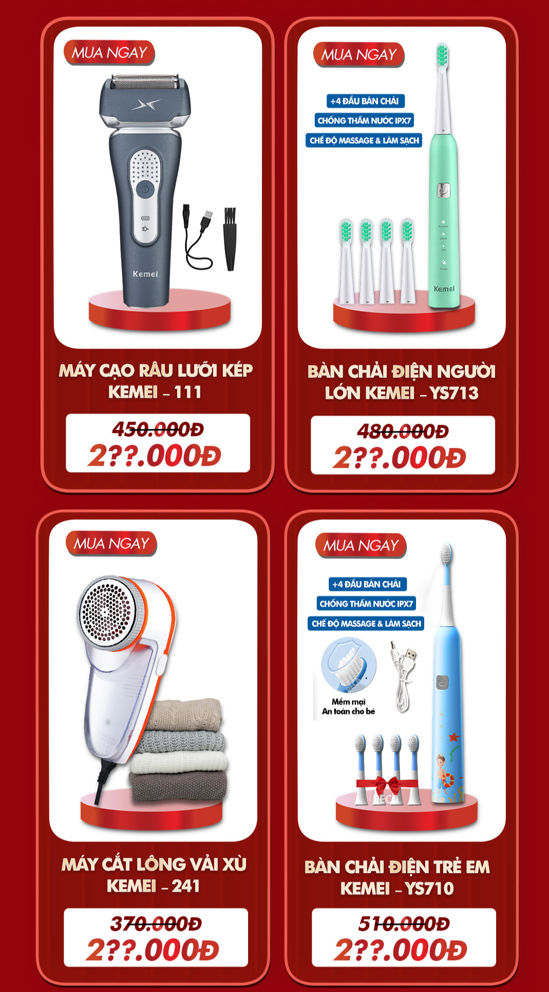 Kemei Official Store - Shopee Mall Online | Shopee Việt Nam