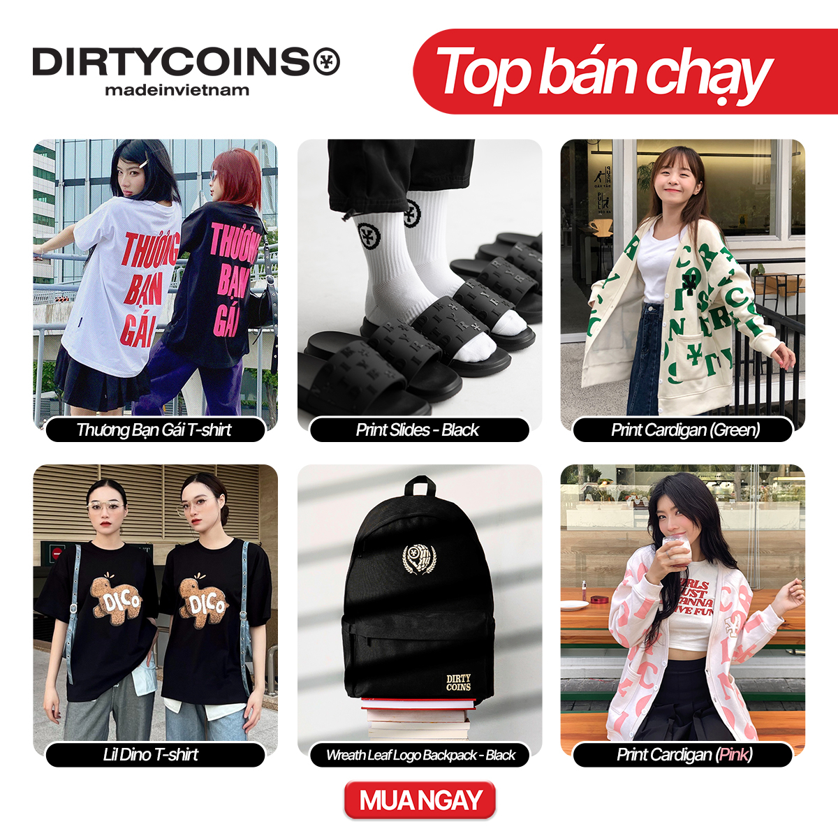 Dirty Coins - Shopee Mall Online | Shopee Việt Nam