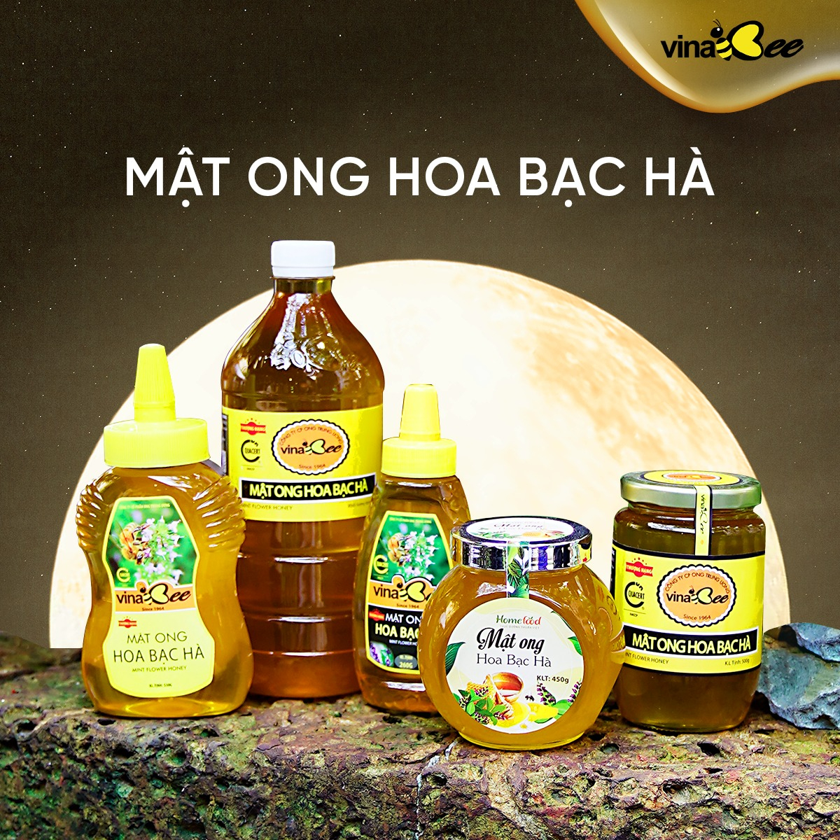 MẬT ONG NGUYÊN CHẤT VINABEE, Cửa hàng trực tuyến | Shopee Việt Nam