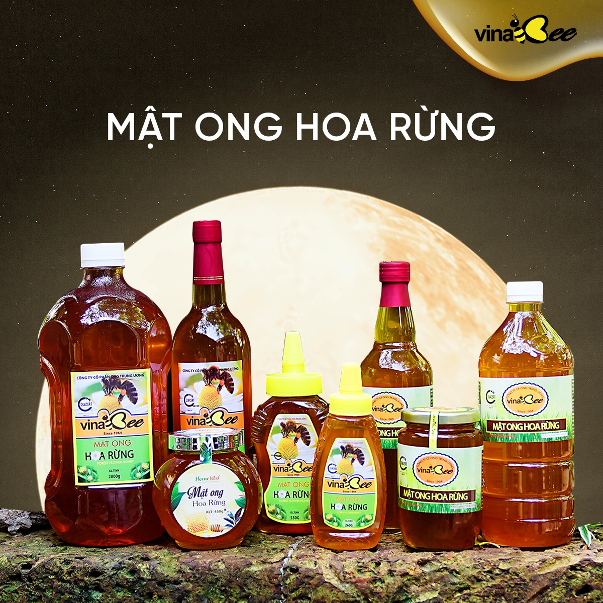 MẬT ONG NGUYÊN CHẤT VINABEE, Cửa hàng trực tuyến | Shopee Việt Nam