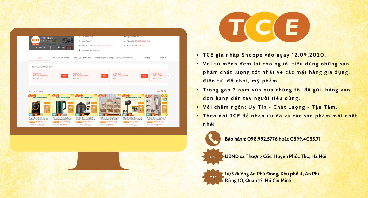 TCE_Store, Cửa hàng trực tuyến | Shopee Việt Nam