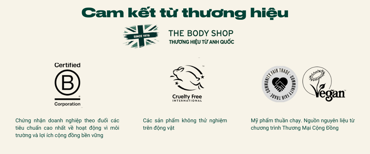 THE BODY SHOP CHÍNH HÃNG - HCM - Shopee Mall Online | Shopee Việt Nam