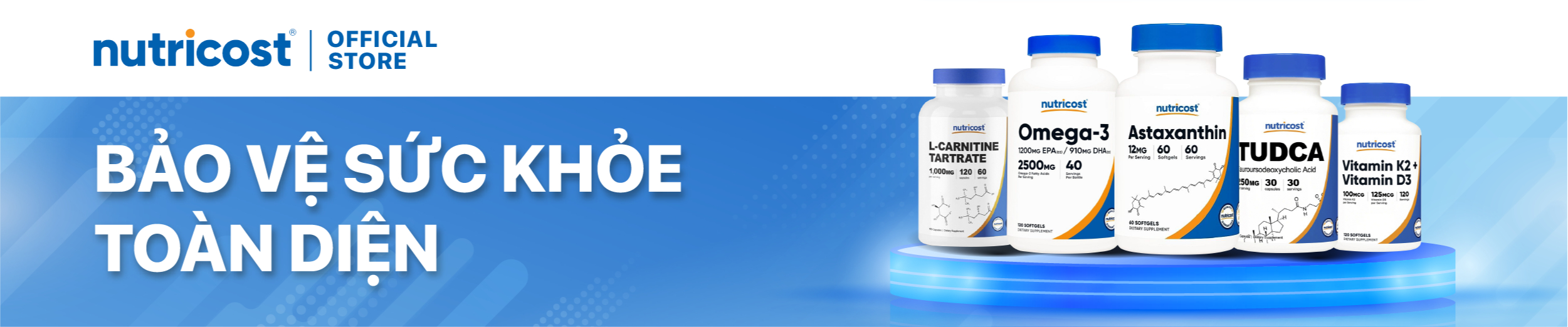 Nutricost Official Store, Cửa hàng trực tuyến | Shopee Việt Nam