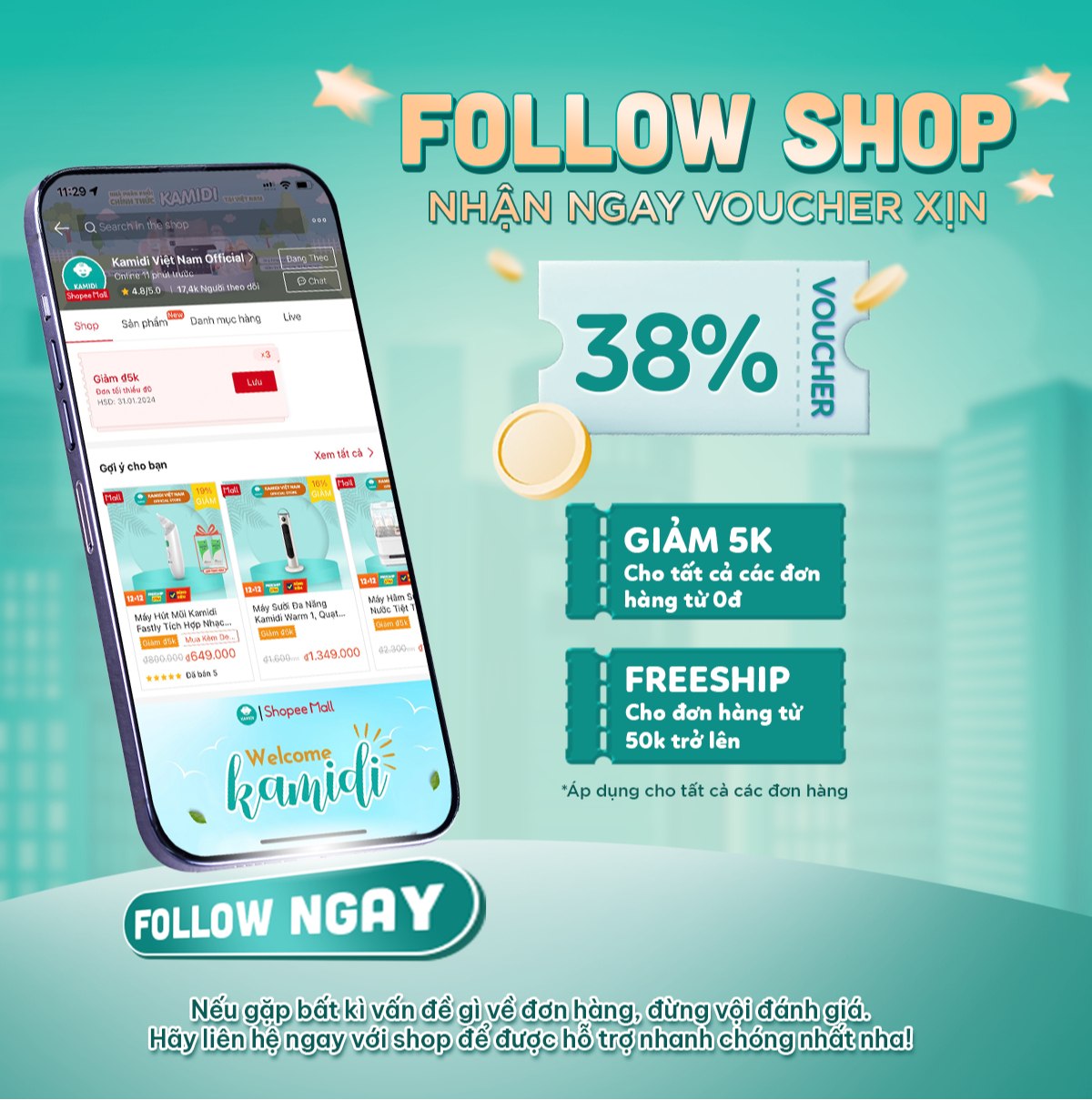 Kamidi Việt Nam Official - Shopee Mall Online | Shopee Việt Nam