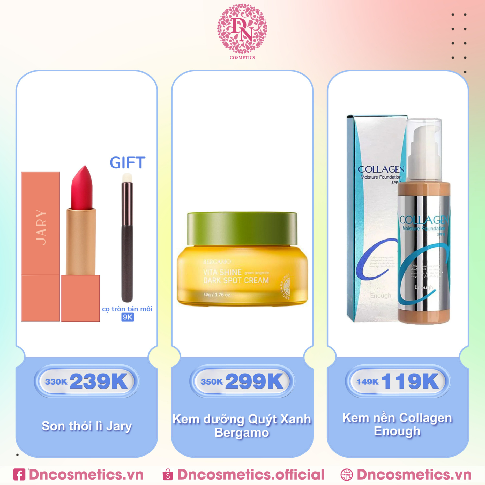 DN Cosmetics Official Store - Shopee Mall Online | Shopee Việt Nam