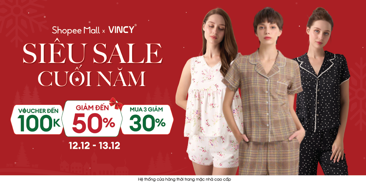 VINCY OFFICIAL STORE - Shopee Mall Online | Shopee Việt Nam