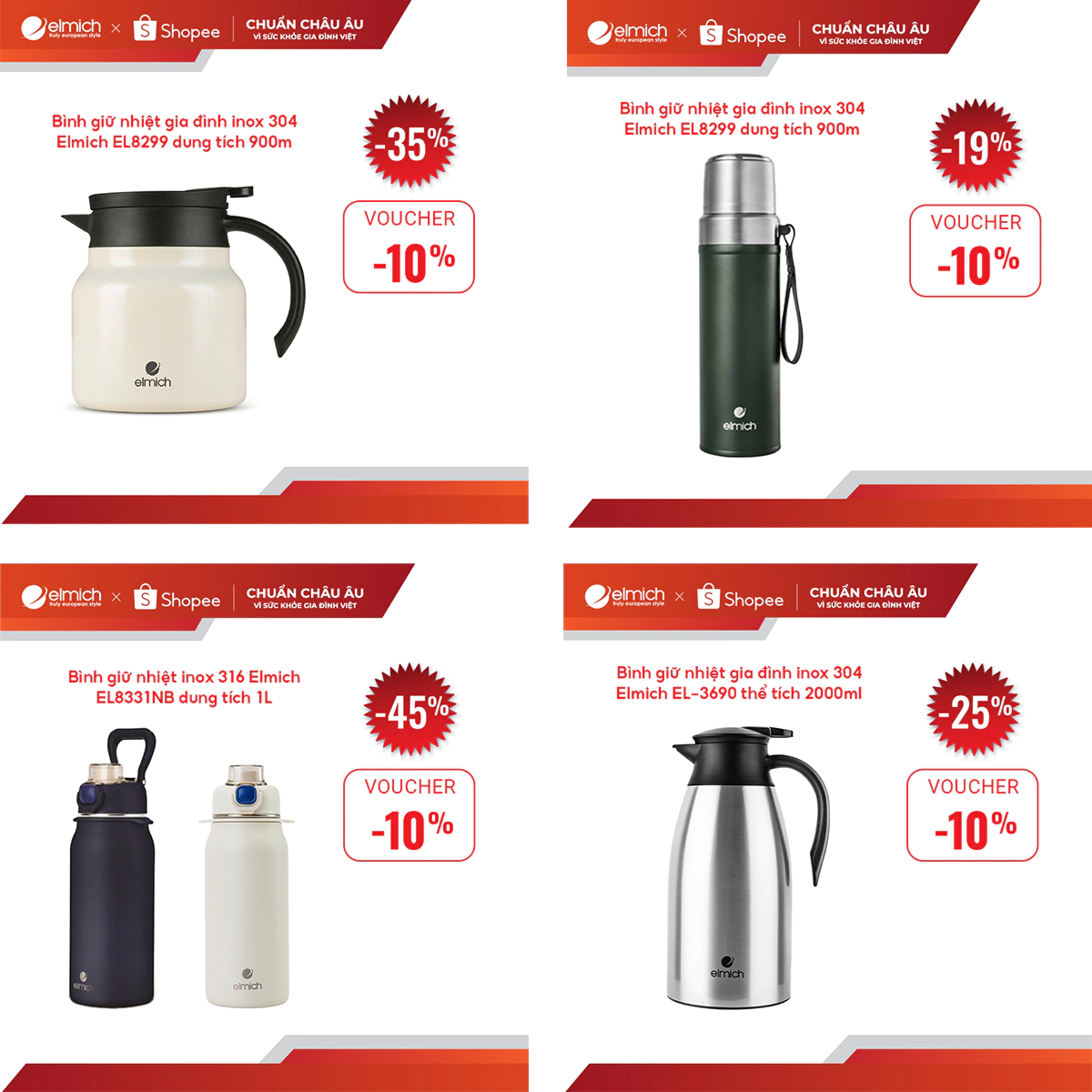 Elmich Việt Nam Chính Hãng - Shopee Mall Online | Shopee Việt Nam