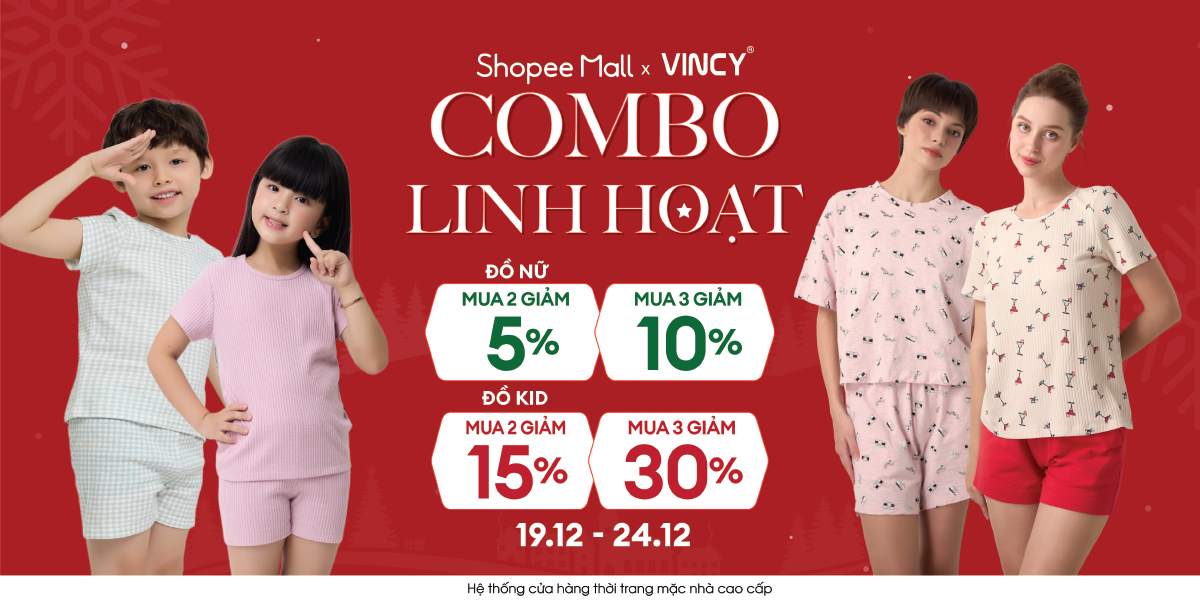 VINCY OFFICIAL STORE - Shopee Mall Online | Shopee Việt Nam