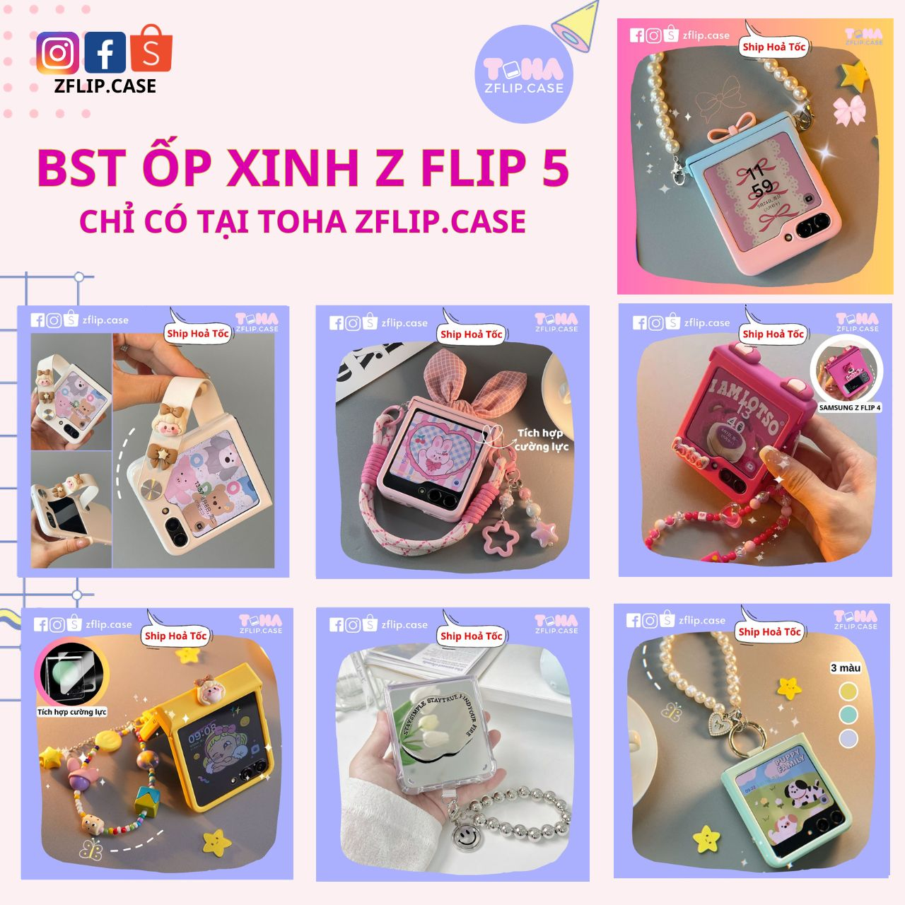 Zflip.case - Toha Z Flip shop, Cửa hàng trực tuyến | Shopee Việt Nam