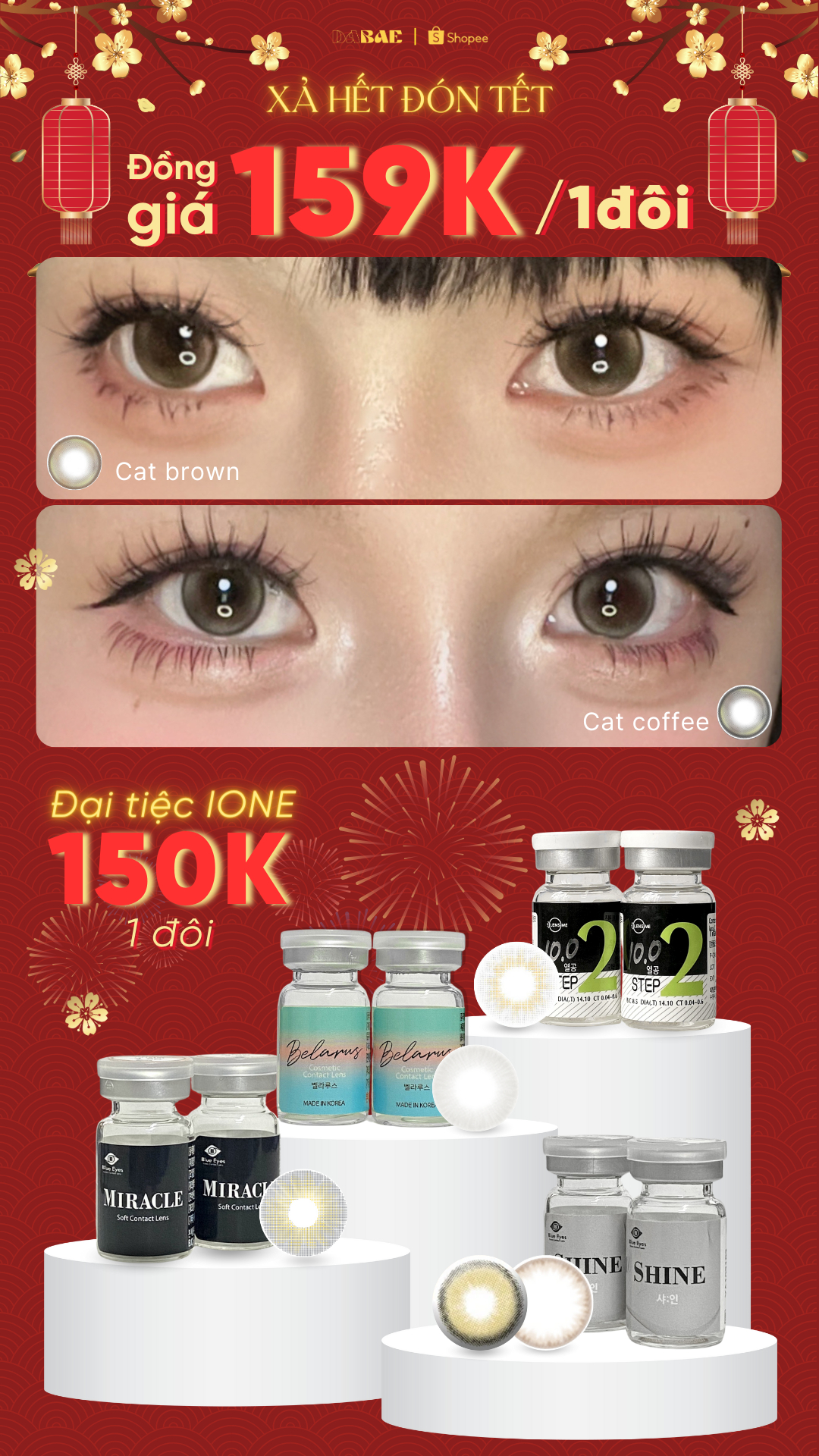 LENS DABAE - Shopee Mall Online | Shopee Việt Nam