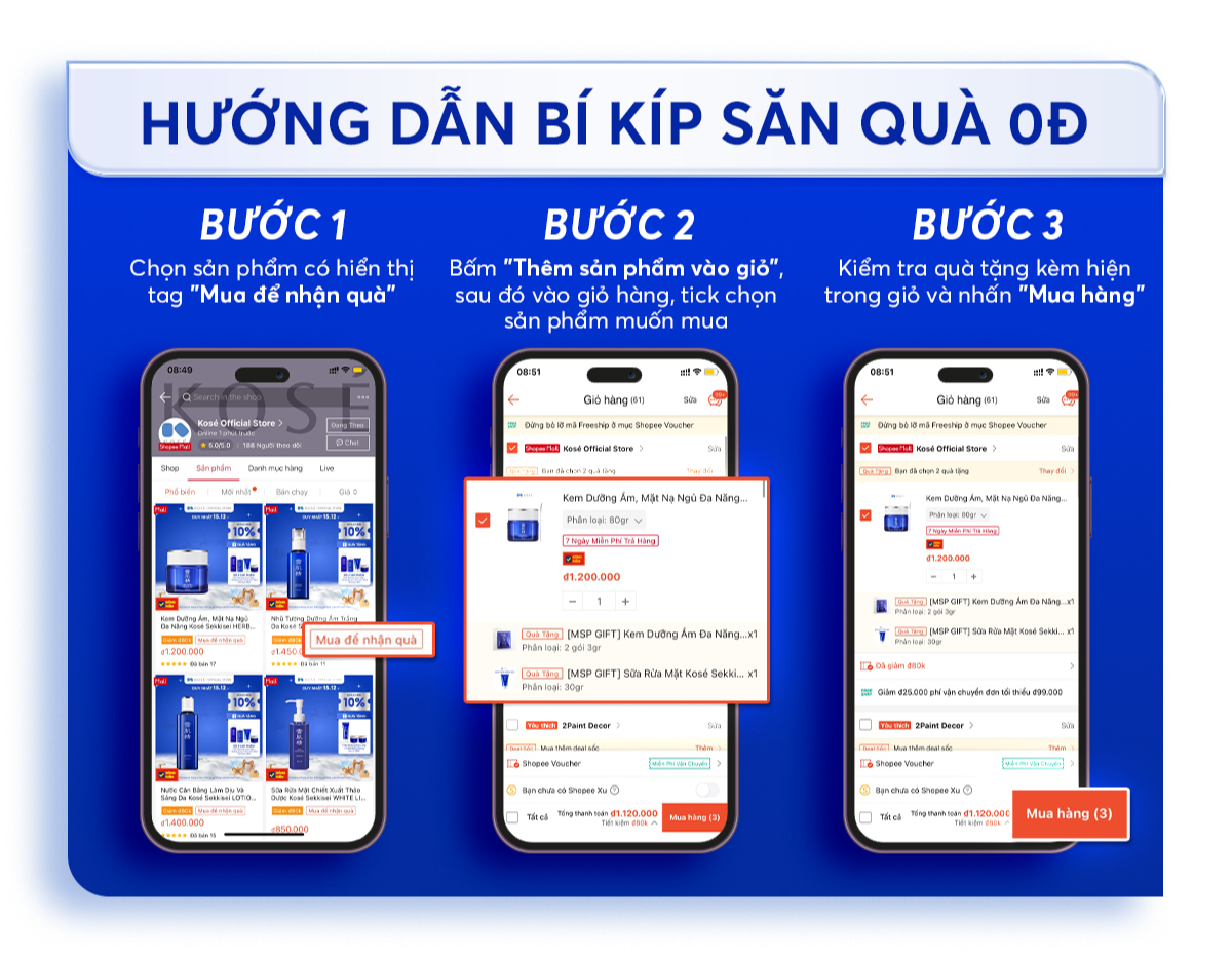 Kosé Official Store - Shopee Mall Online | Shopee Việt Nam
