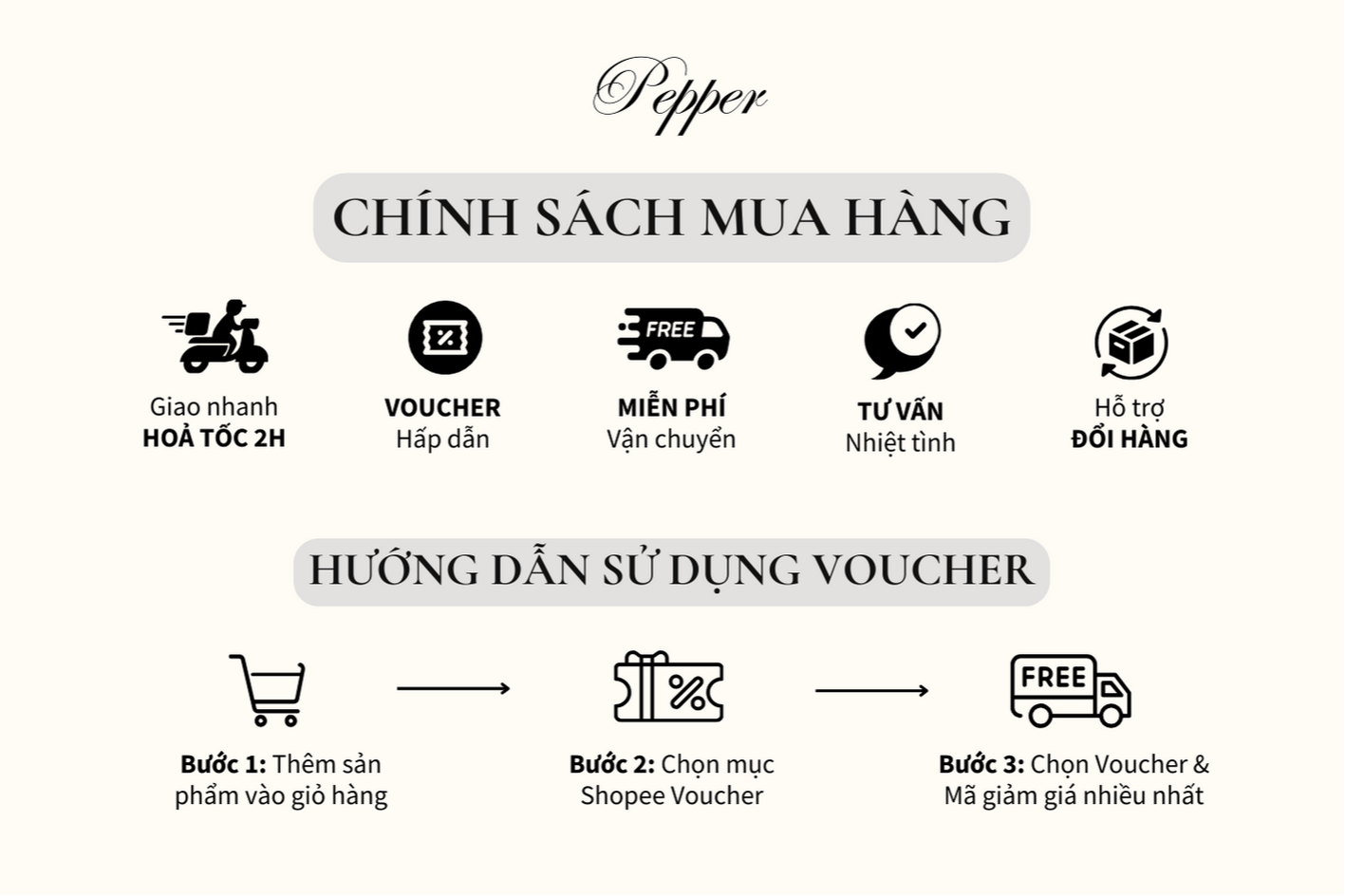 Pepper Clothing, Cửa hàng trực tuyến | Shopee Việt Nam