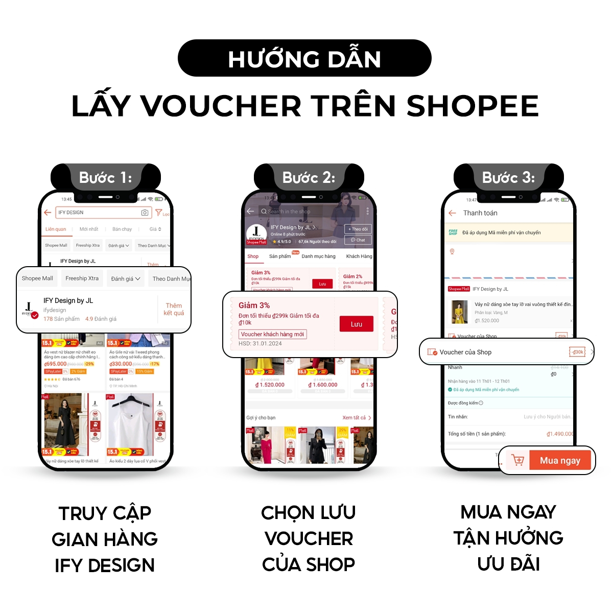 IFY Design by JL - Shopee Mall Online | Shopee Việt Nam
