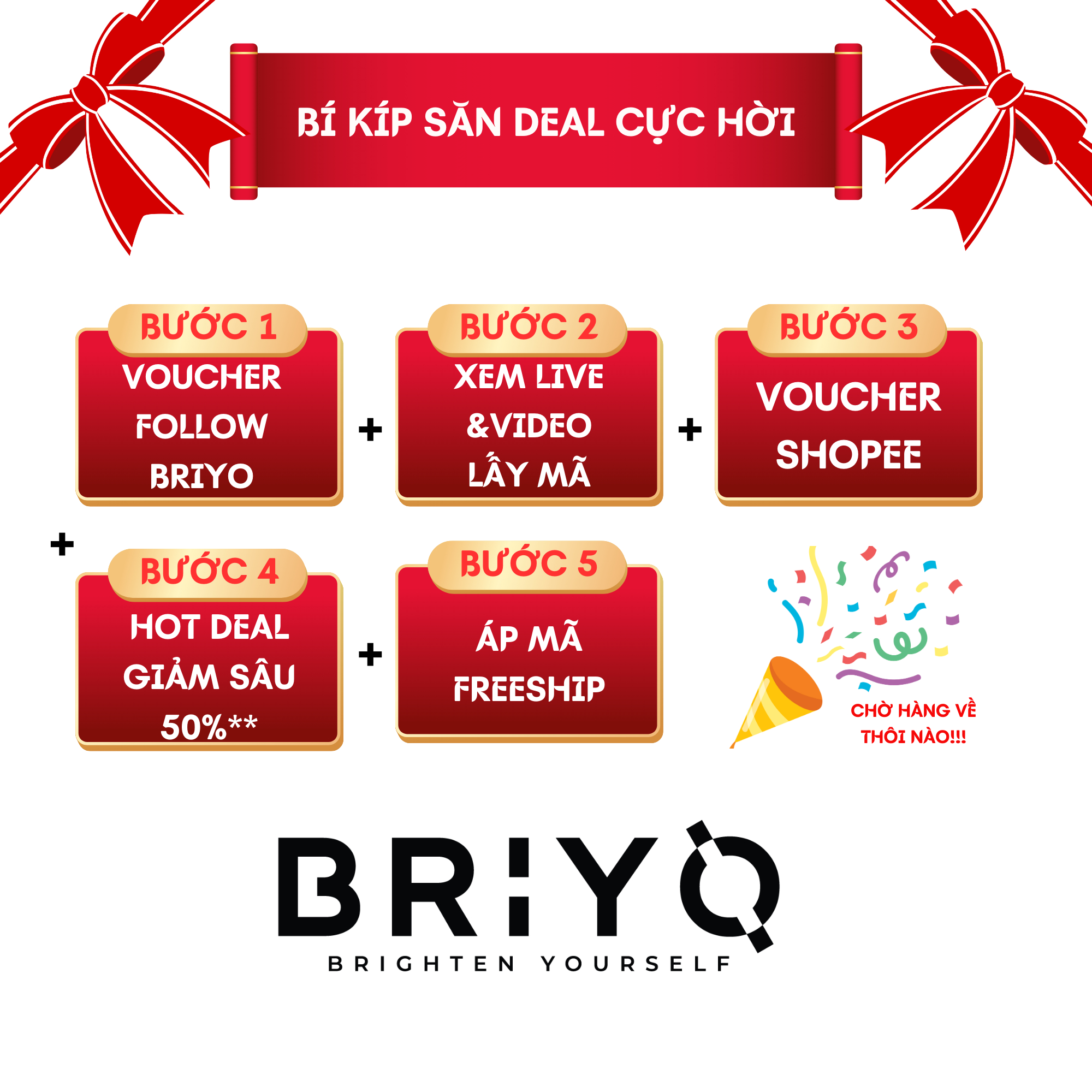 BRIYO OFFICAL STORE - Shopee Mall Online | Shopee Việt Nam