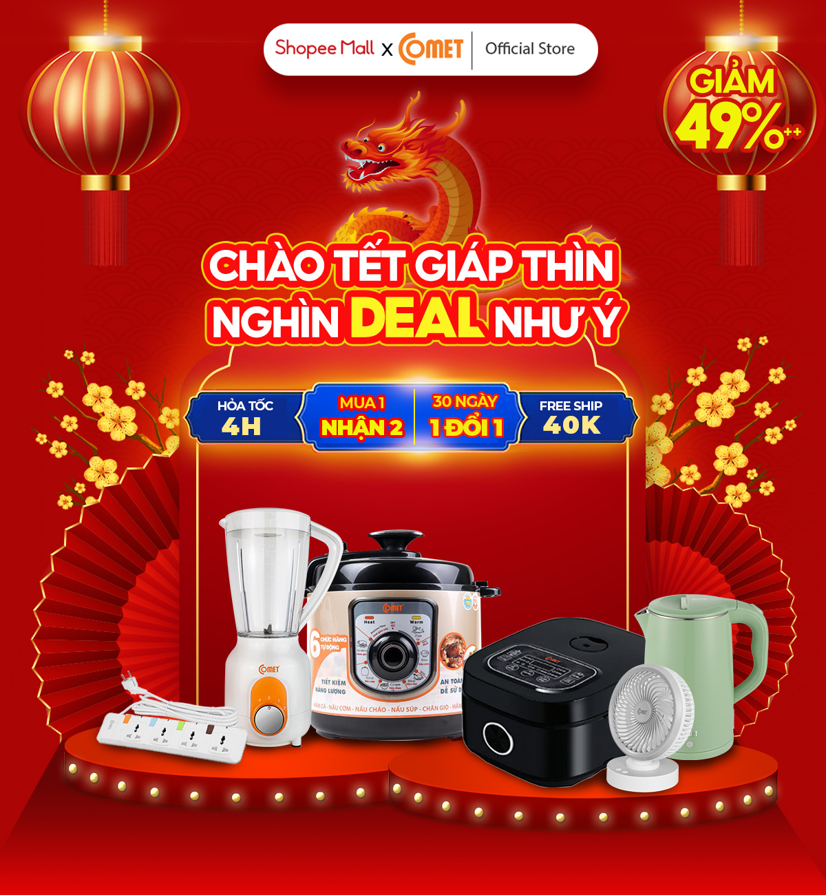 COMET | Official Store - Shopee Mall Online | Shopee Việt Nam