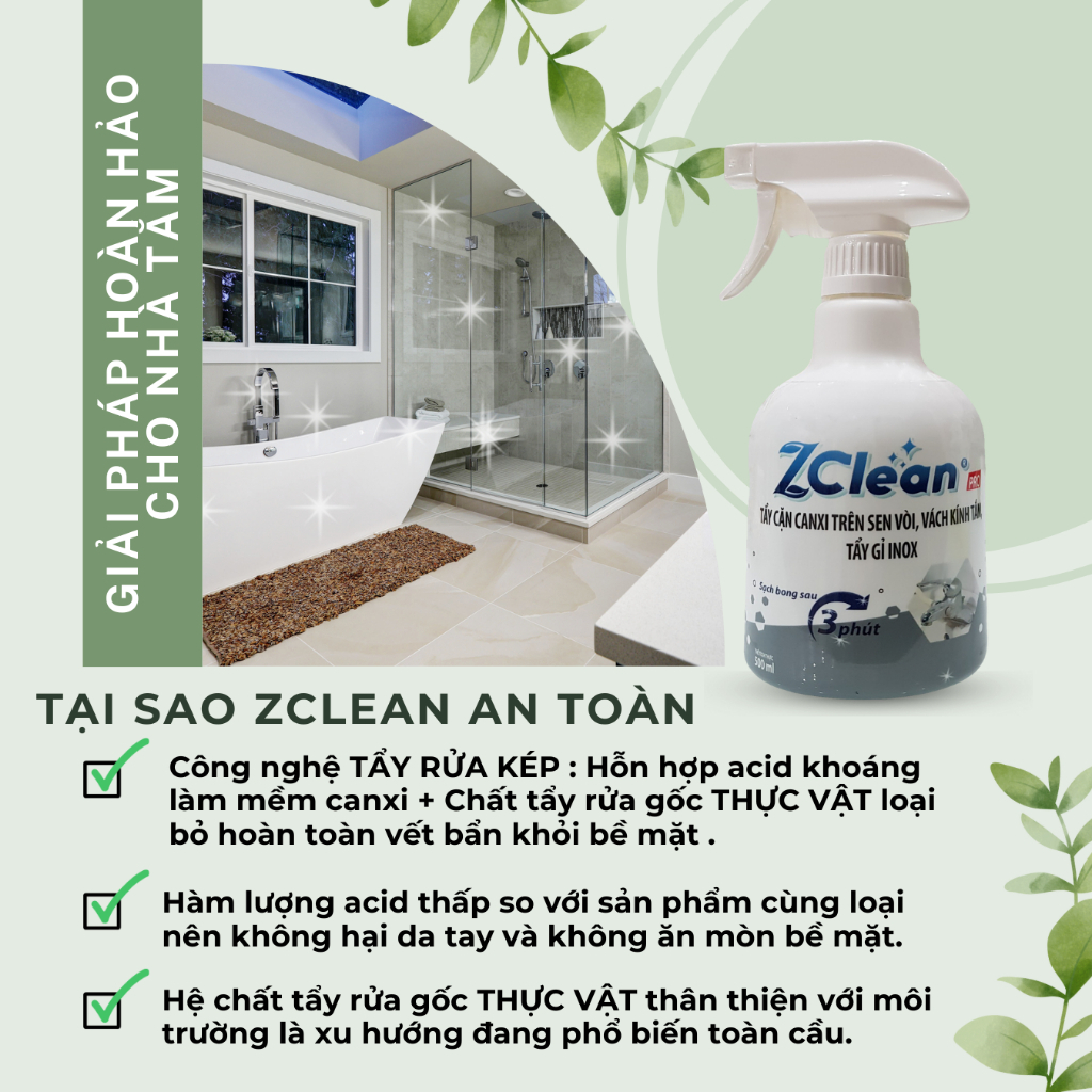ZCLEAN - Ngôi nhà xanh, Cửa hàng trực tuyến | Shopee Việt Nam