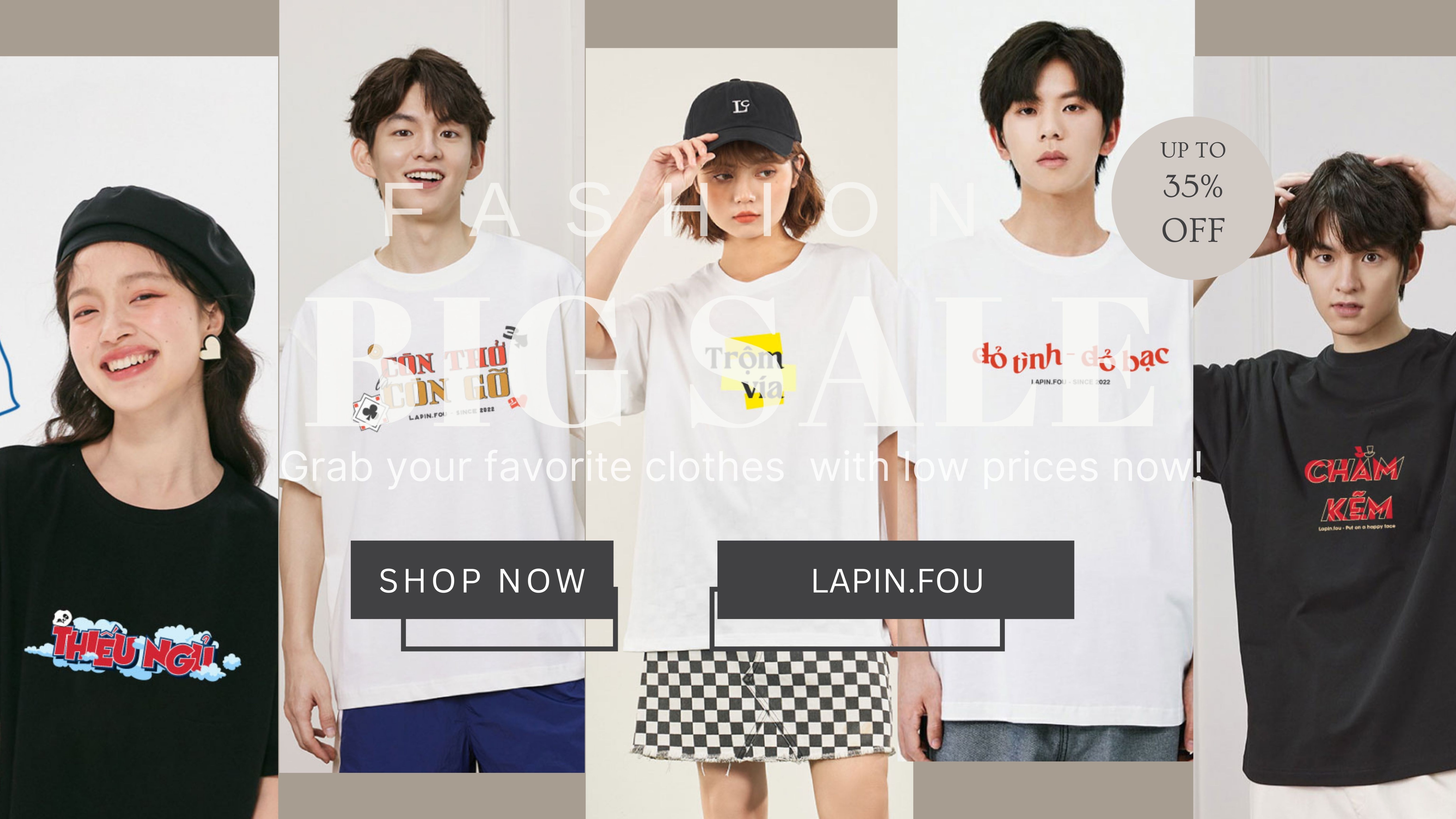 Lapin Fou, Cửa hàng trực tuyến | Shopee Việt Nam