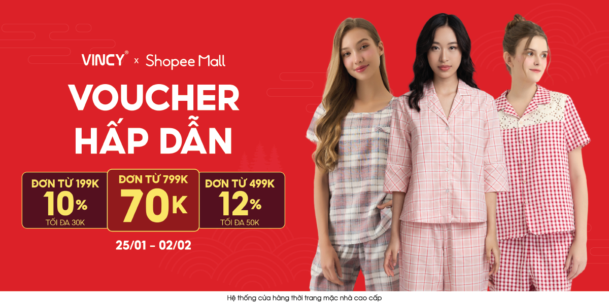 VINCY OFFICIAL STORE - Shopee Mall Online | Shopee Việt Nam