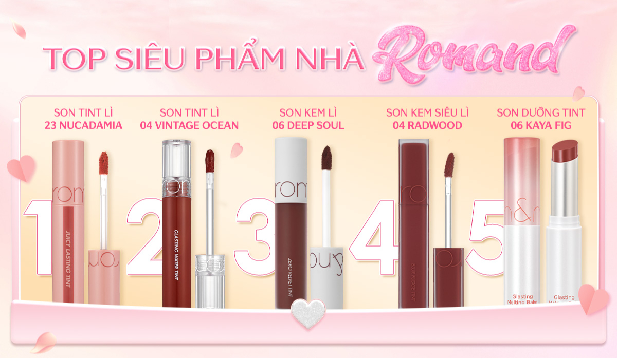 Romand_Official Store - Shopee Mall Online | Shopee Việt Nam