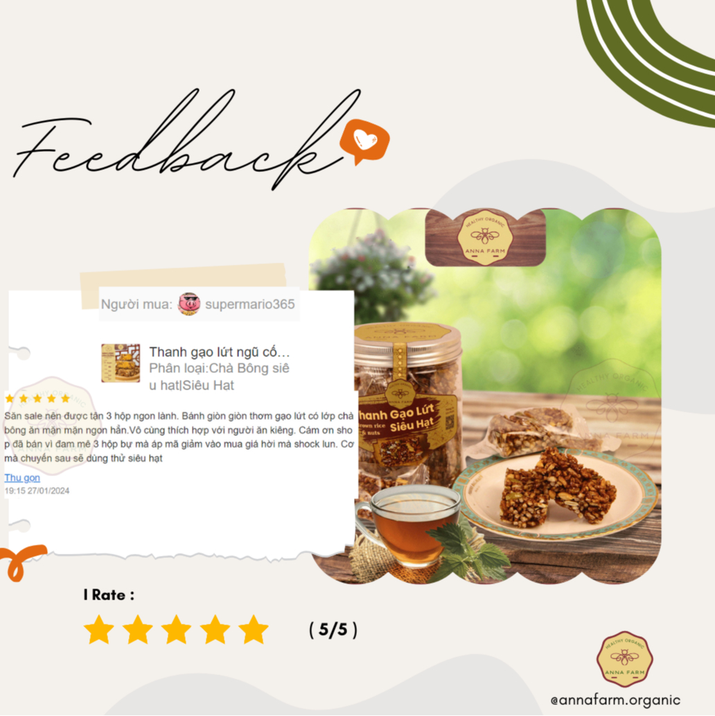 Anna Farm - Organic & Healthy, Cửa hàng trực tuyến | Shopee Việt Nam