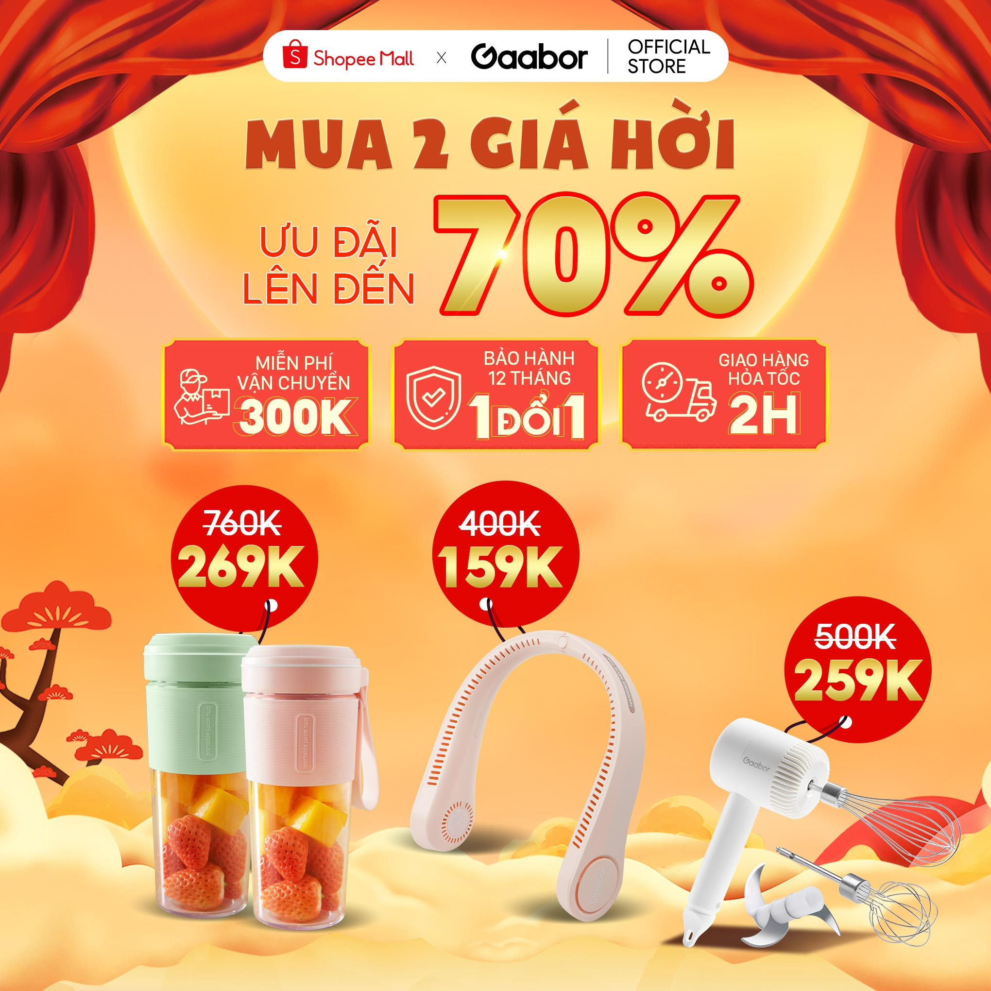 Gaabor Official Store - Shopee Mall Online | Shopee Việt Nam